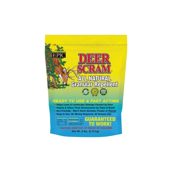 Enviro Protection Deer Scram Organic Deer & Rabbit Repellent - Pack of ...