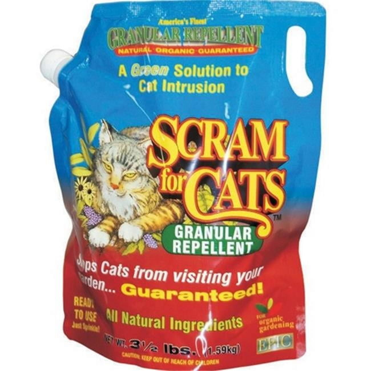 Enviro Protection Cat Repellent, Scram For Cats Shaker Bag, 3.5-pound ...