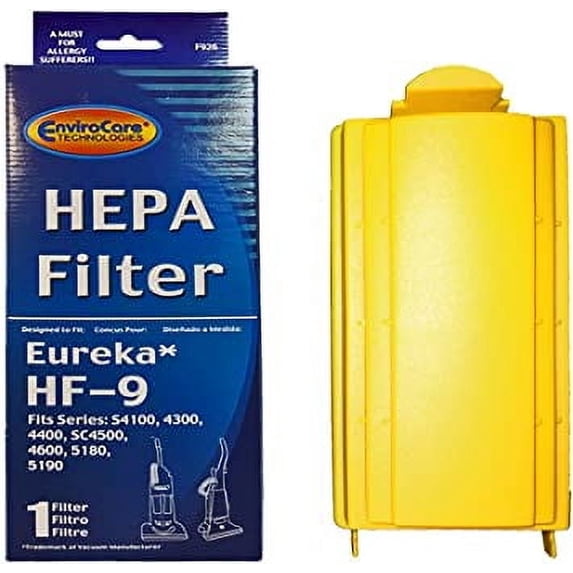 EnviroCare 1 Eureka HF9 HEPA Pleated Vacuum Filter Cyclonic Victory ...