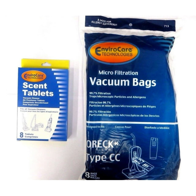 EnviroCare Micro Filtration Vacuum Bags for Oreck & Hoover ONEPWR, 16 ...