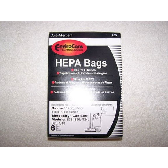 Riccar Vacuum Bags
