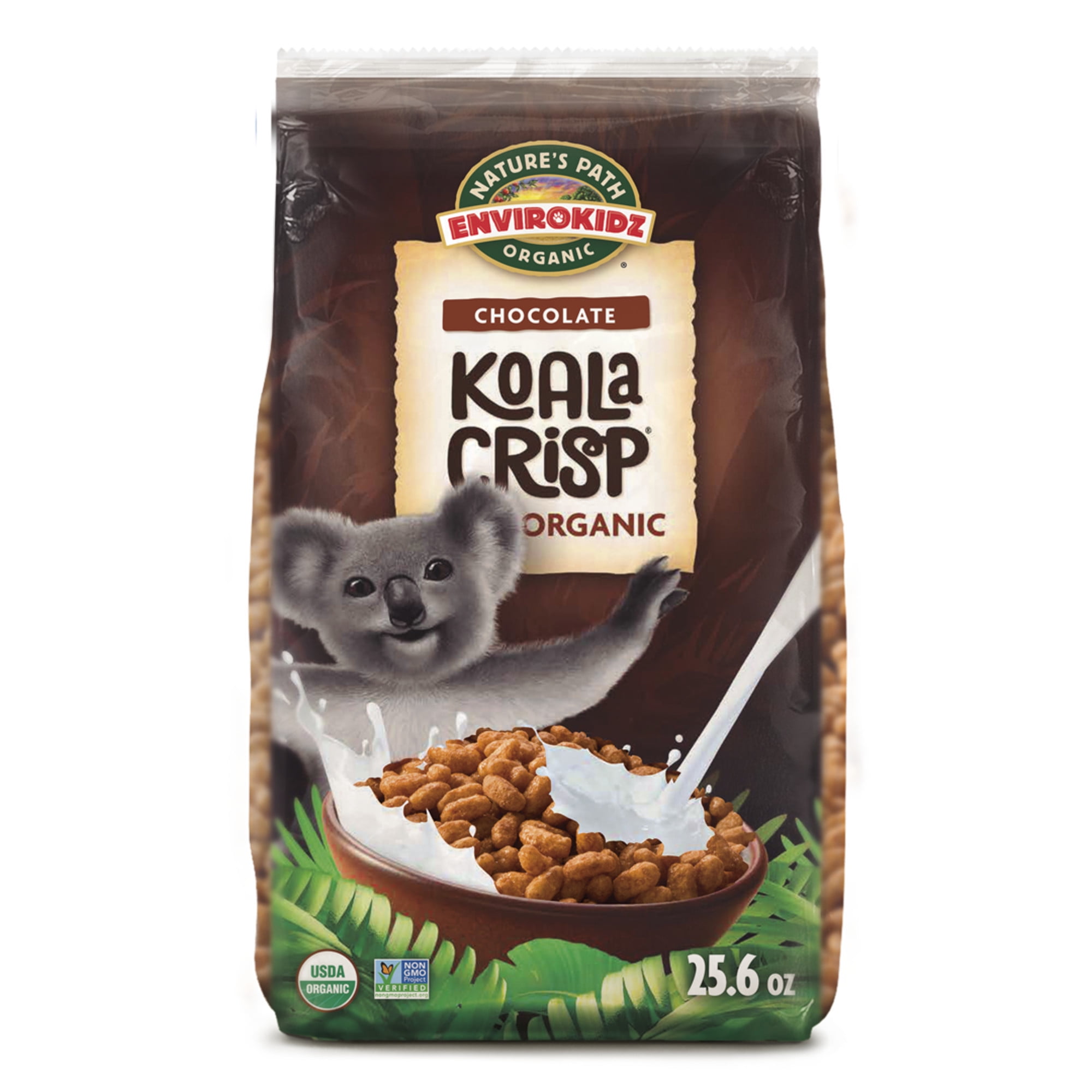 EnviroKidz Organic Breakfast Cereal, Koala Crisp, 25.6oz Bag - Walmart ...