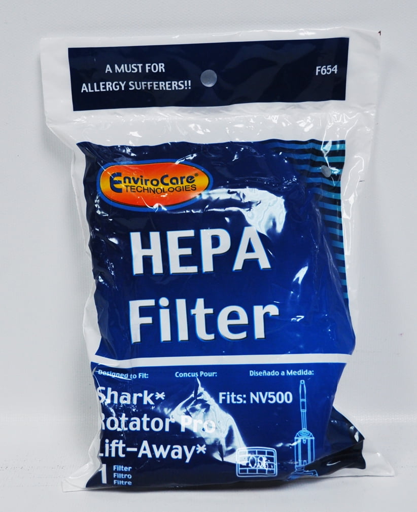Envirocare Shark Rotator Pro Lift Away HEPA Filter F654 - Walmart ...