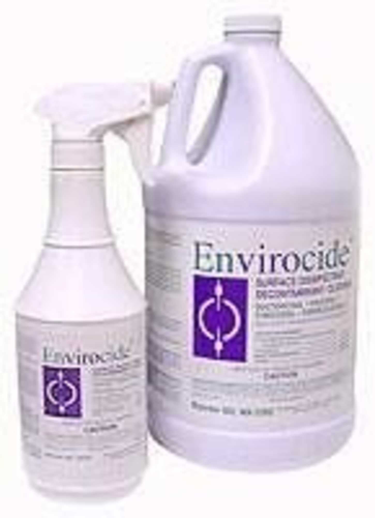 Envirocide Surface Disinfectant Cleaner: 1 Count, 1 gallon, Container ...