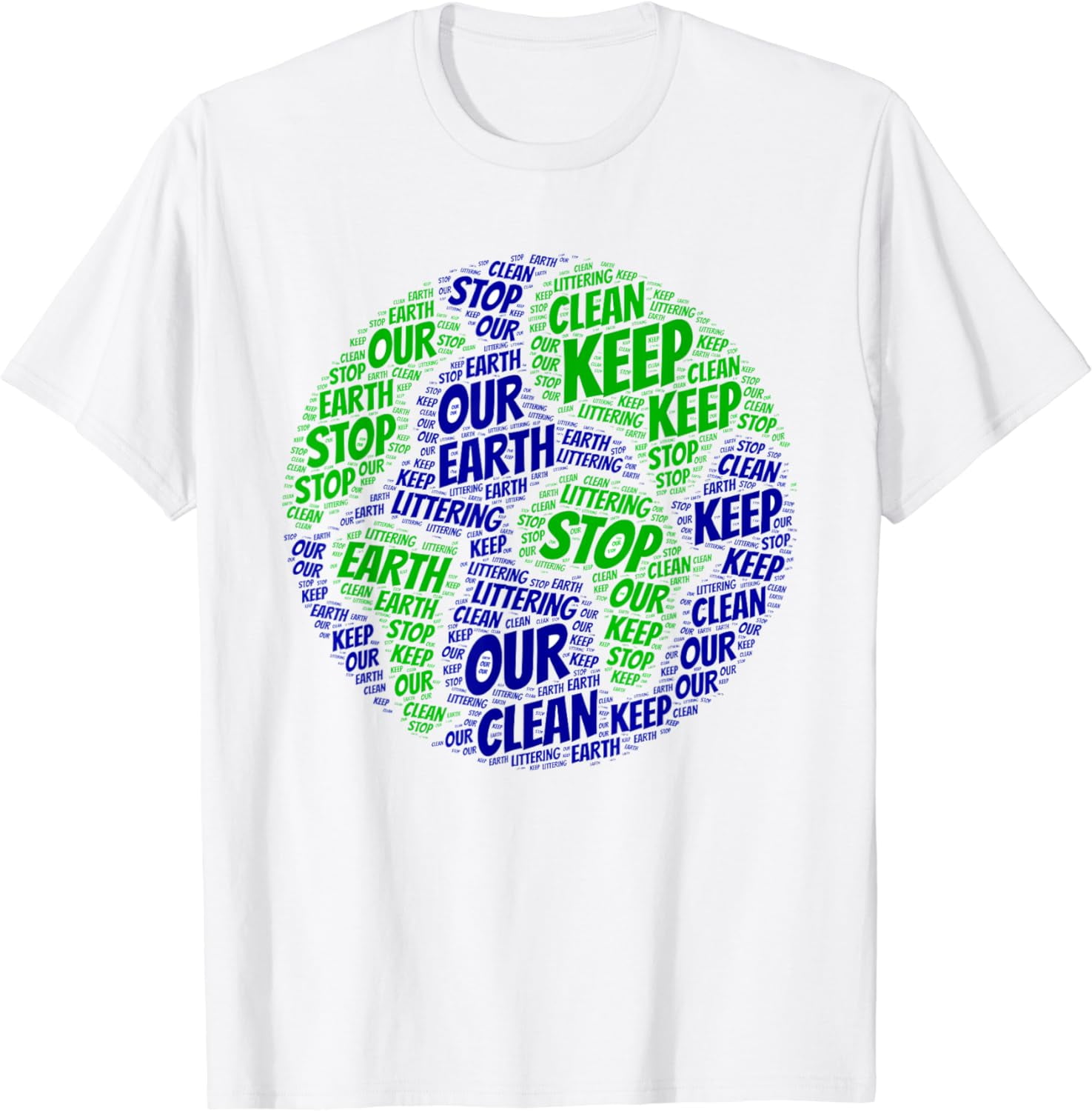 Environment Stop Littering The World Earth Day 2024 T-Shirt - Walmart.com