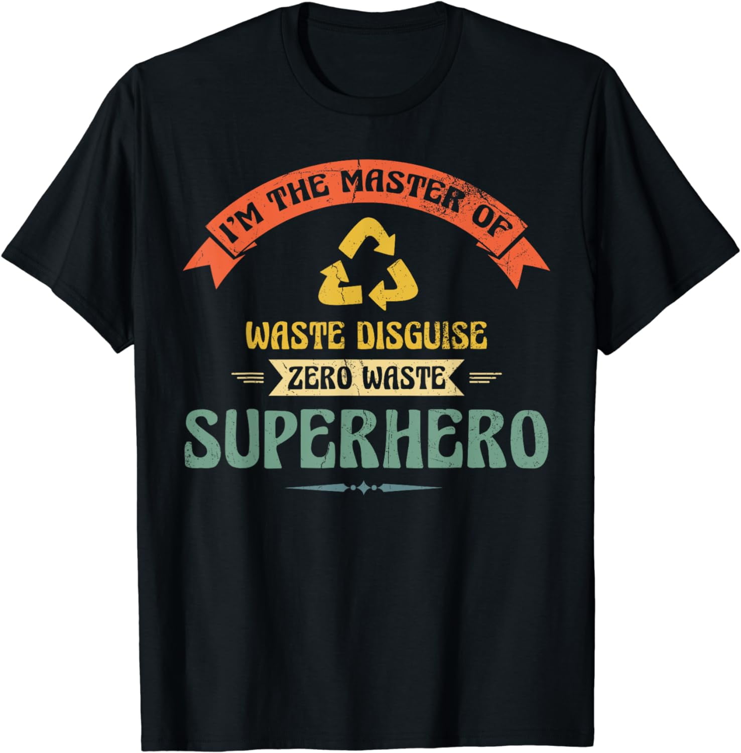 Environmental Consciousness Circular Zero Waste T-Shirt - Walmart.com