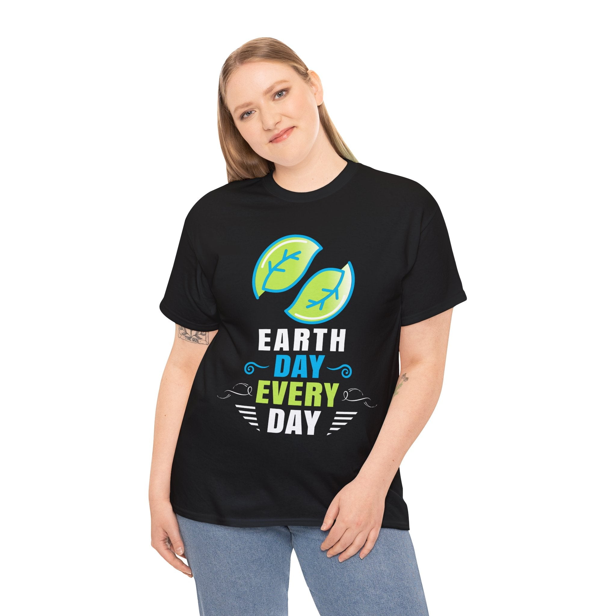 Environmental Crisis Activism Earth Day Every Day Womens Plus Size Tops ...