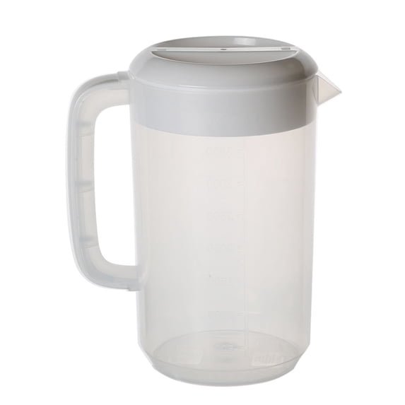Environmental Plastic Pitcher with Handle and Lid Handmade for Hot and ...