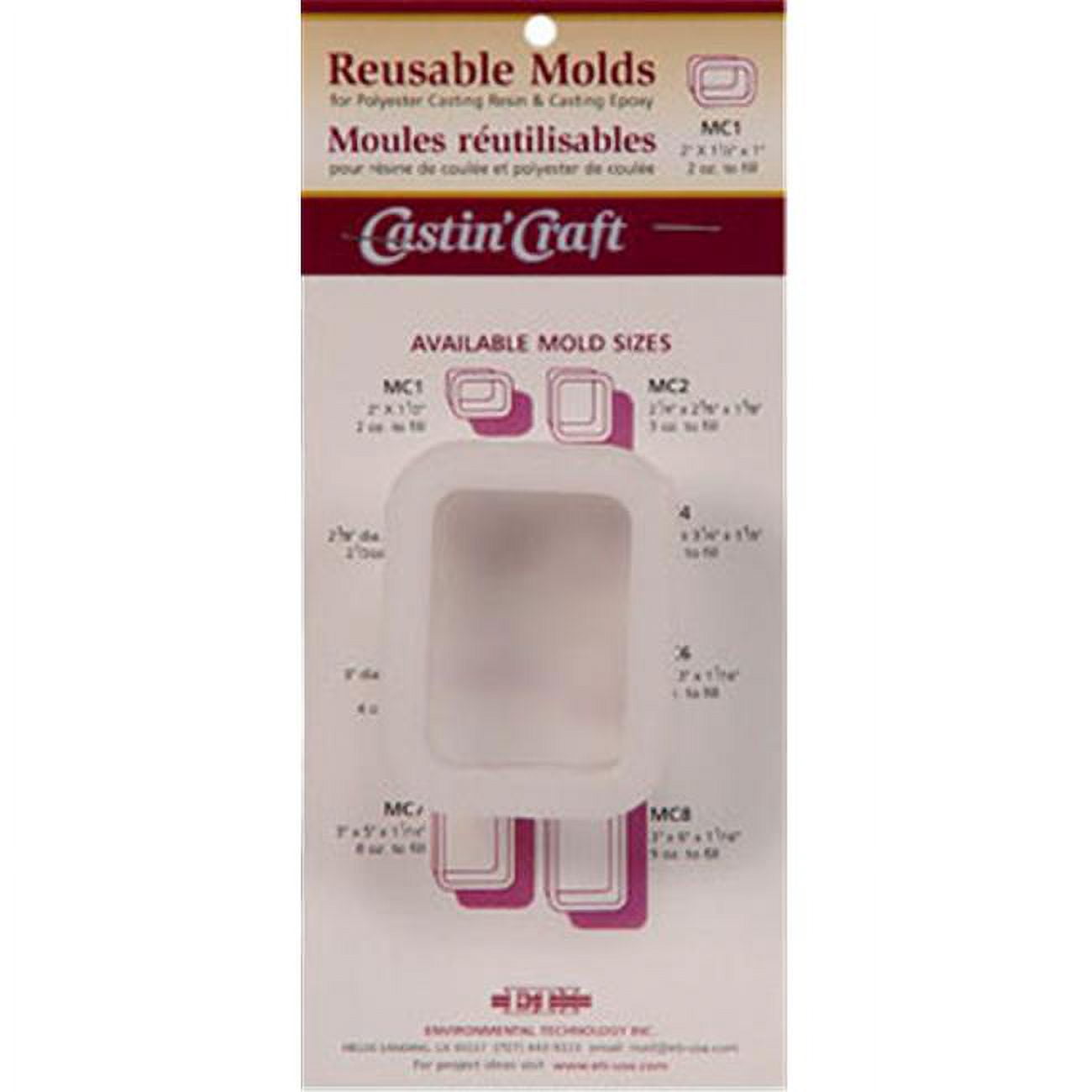 Environmental Technology 43834 Casting Craft Carded Poly Mold - MC-1 ...