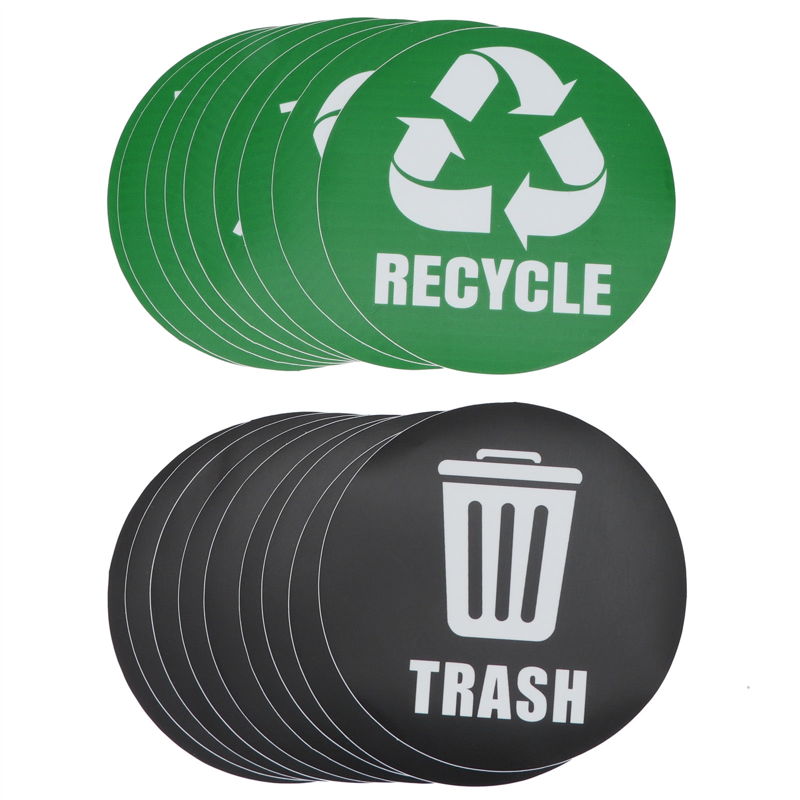 Environmental Trash Sign Decal, Recycle Decal, For Home Office ...