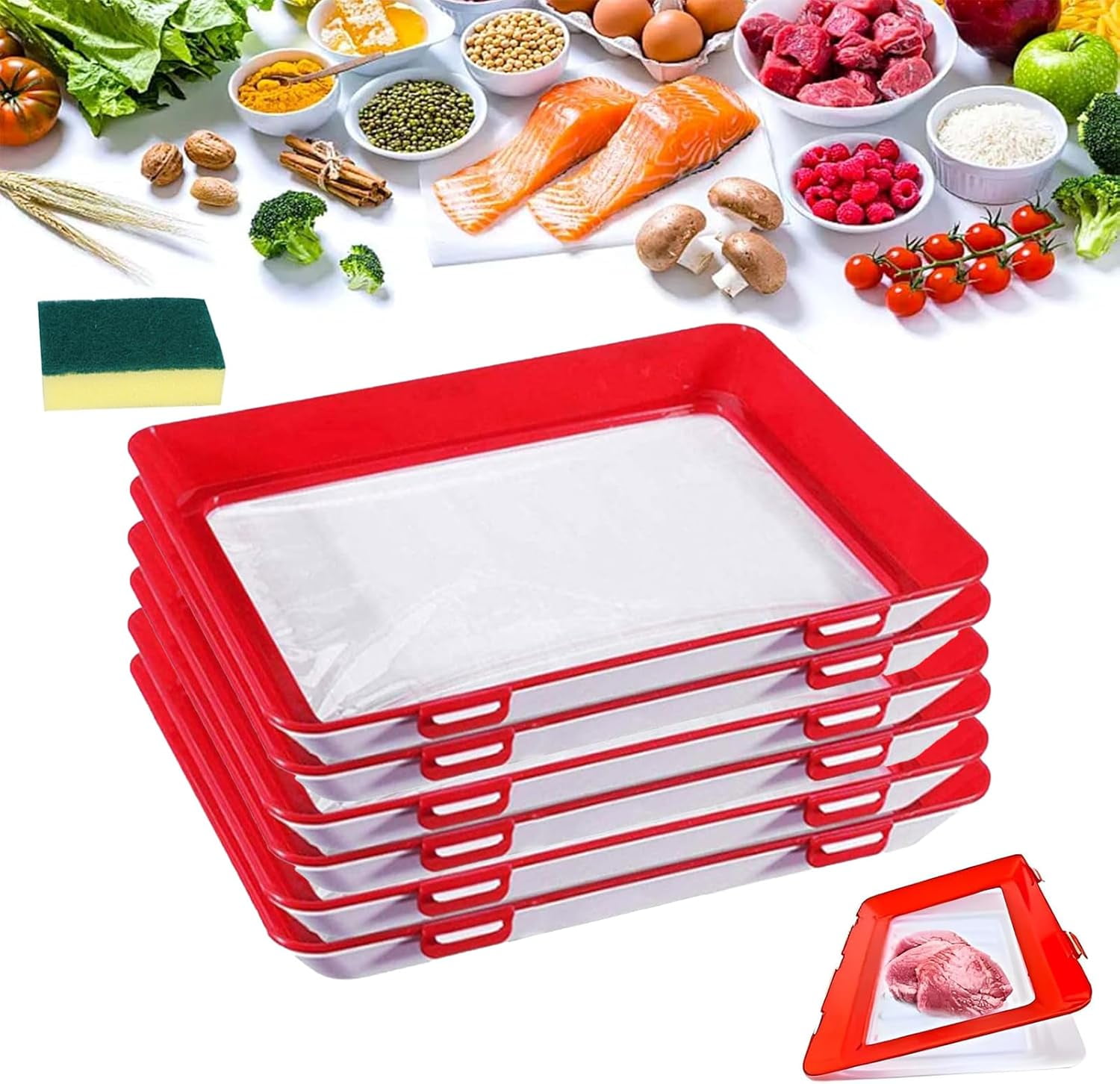 Environmentally Friendly Design - Reusable Food Preserving Tray, 2025 ...