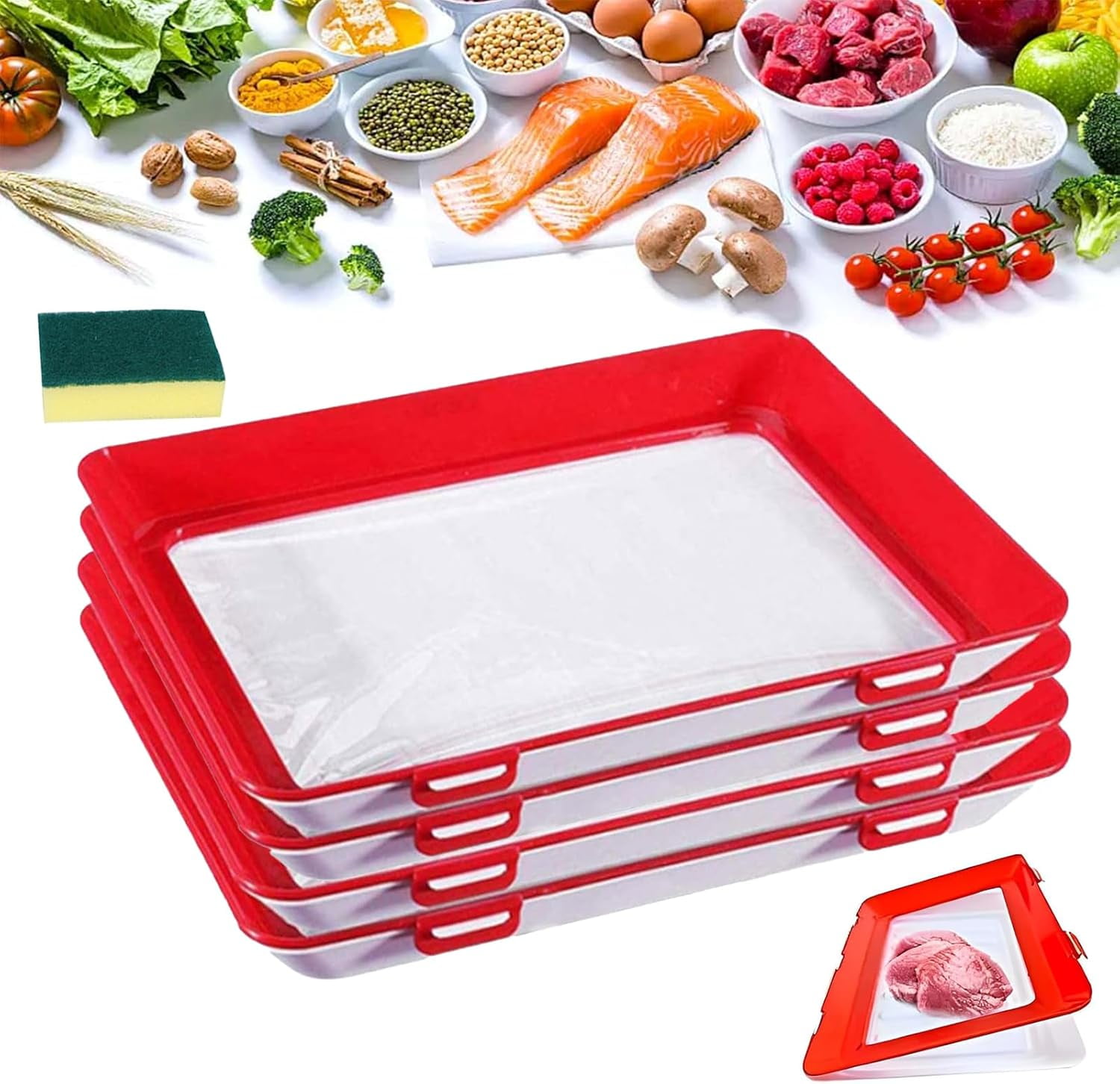 Environmentally Friendly Design - Reusable Food Preserving Tray, 2025 ...