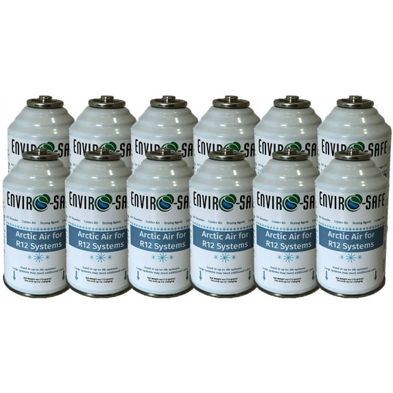 Envirosafe Arctic Air for R12, R-12a, R12a Systems, Case of 12 Cans ...