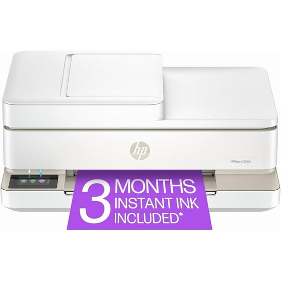 Envy 6555e Wireless All-in-One Color Inkjet Printer, Portobello, Print ...