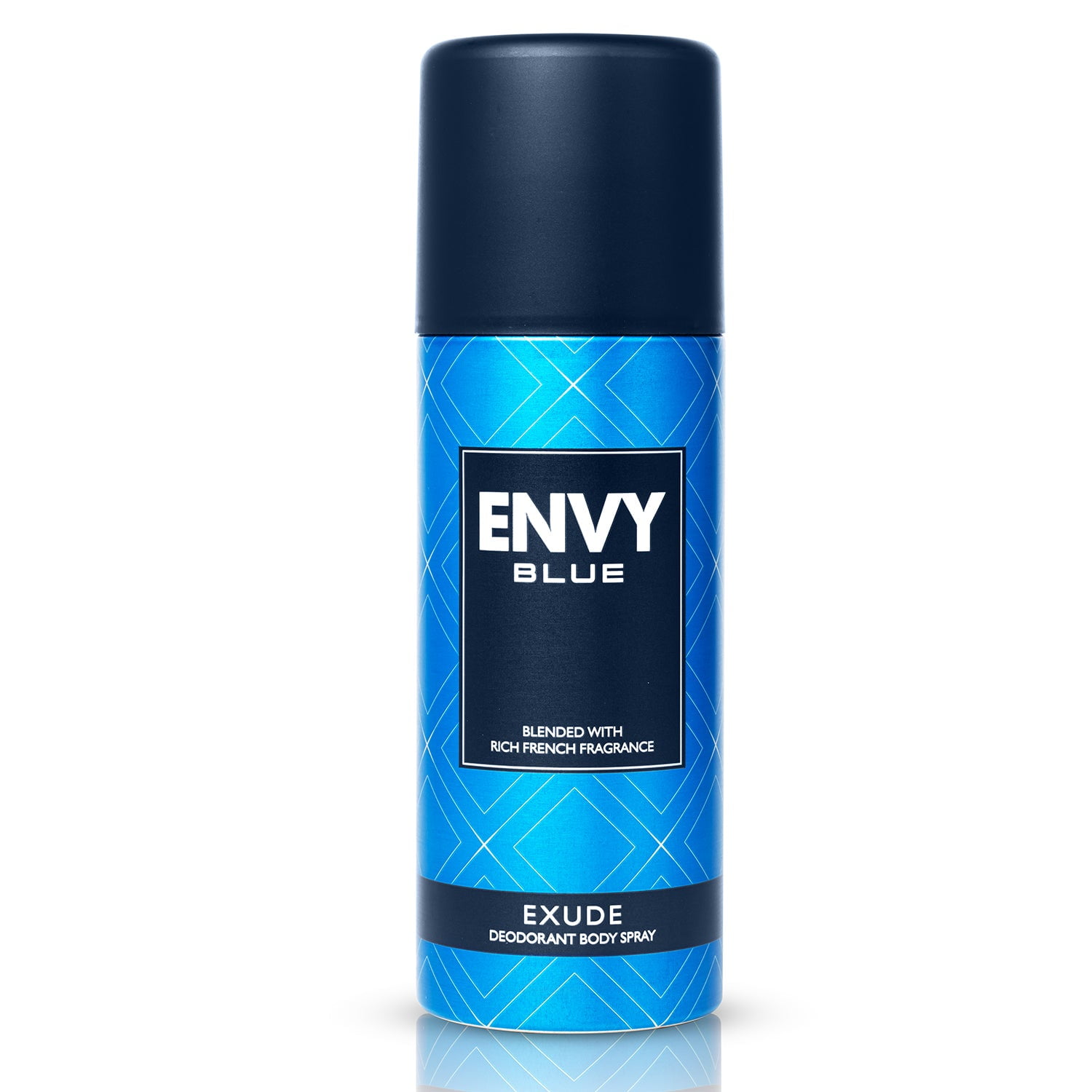 Envy Blue Exude French Collection Perfume Deodorant Spray For Men 165ml, 5.5 Fl.oz. | Blended ...