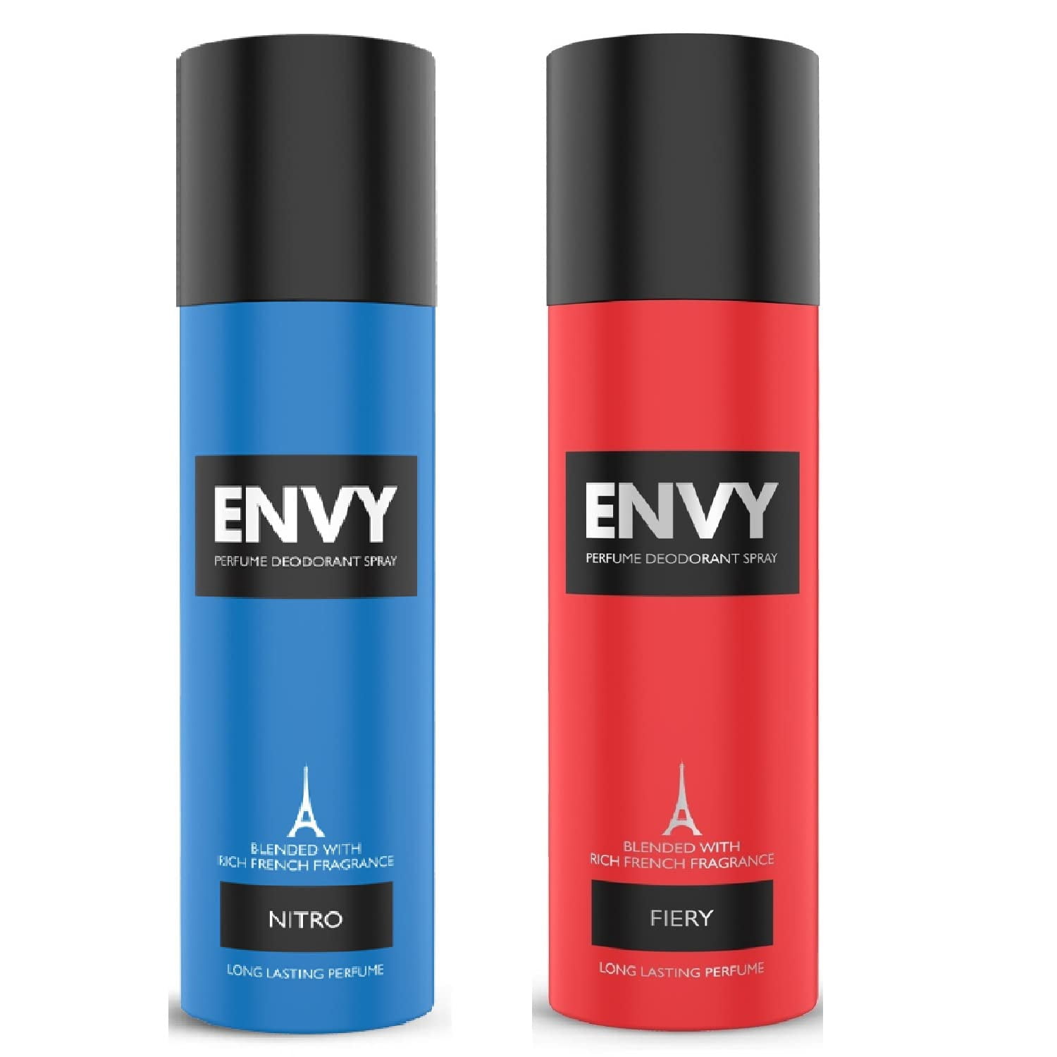 Envy Fiery + Nitro French Collection Perfume Deodorant Spray For Men ...