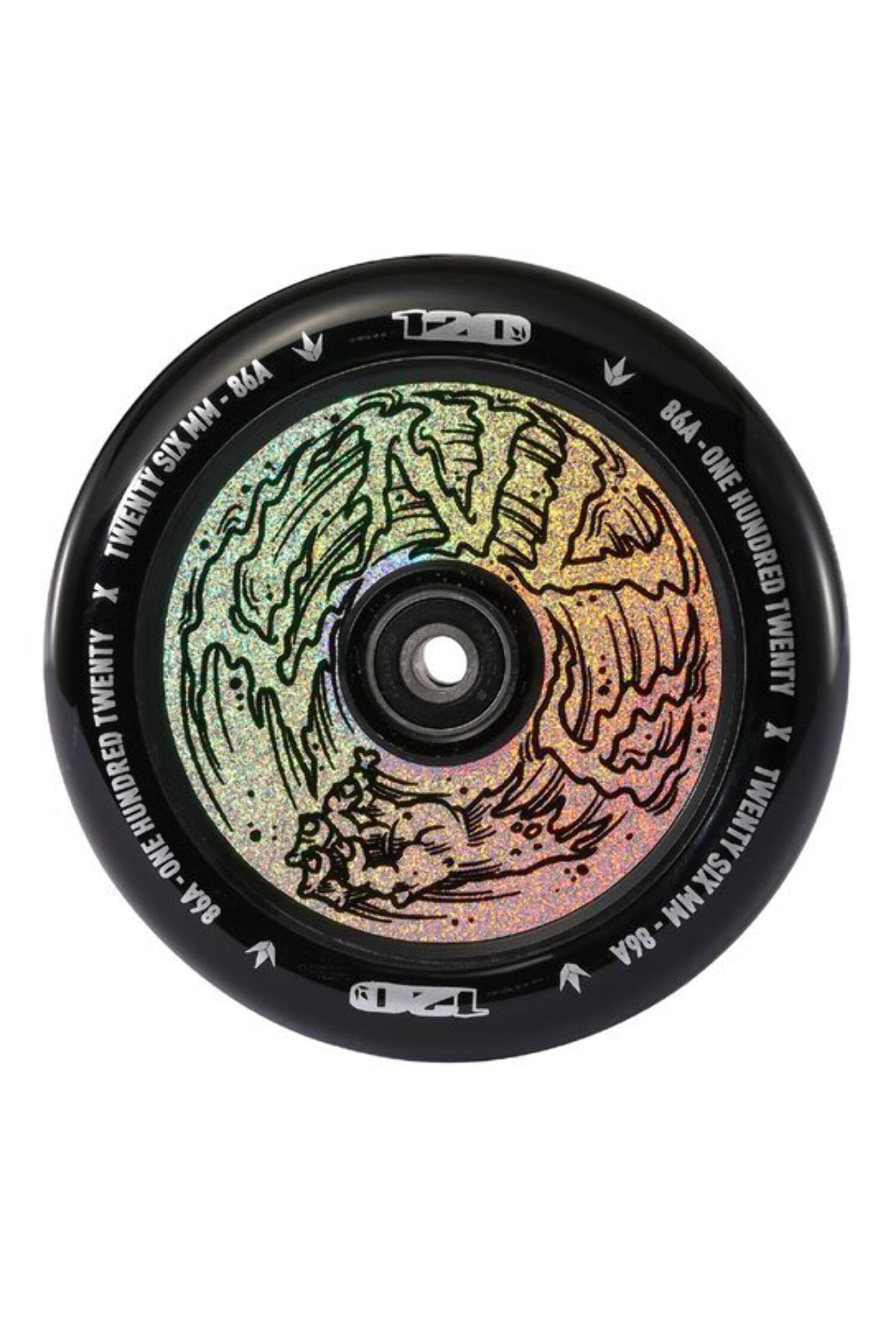 Envy Hologram Wheels - 120mm Hand - Walmart.com