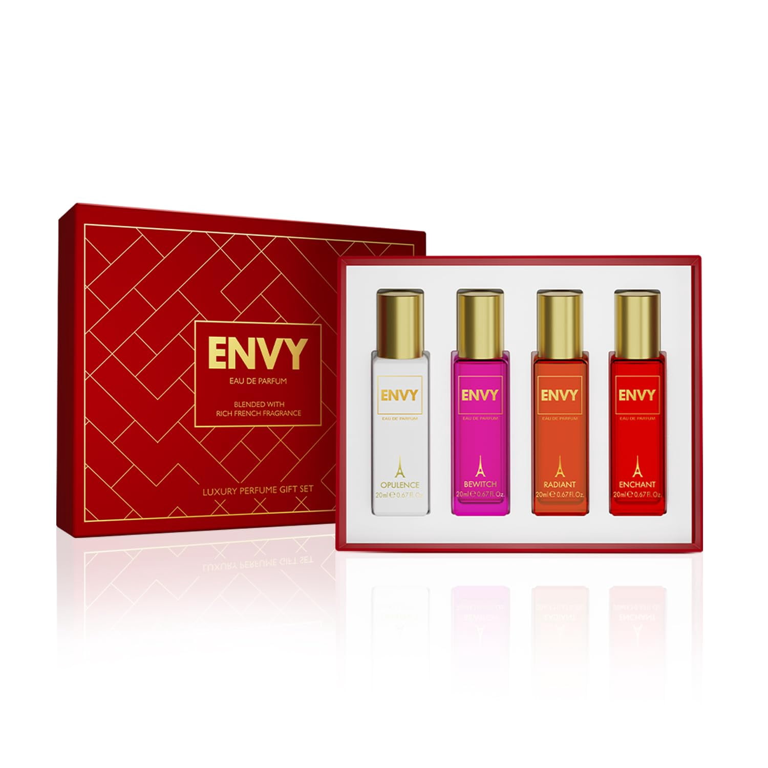 Envy Luxury Perfume Gift Set For Women - Pack Of 2X 20ml, 0.6 Fl.oz ...