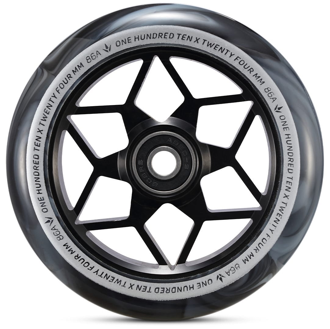 Envy Smoked Diamond Wheels Smoke Black - Walmart.com