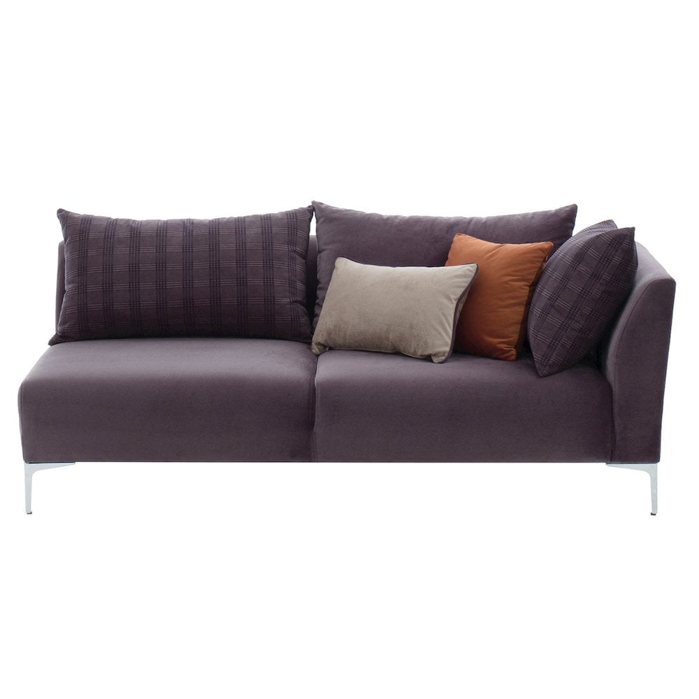 Enza Home Mayfair 2-Seater Fabric Right Hand Facing Sofa Module in ...