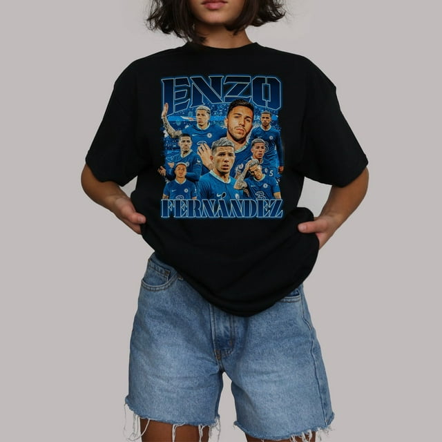 Enzo Fernandez Vintage Bootleg T-Shirt, Enzo Fernandez Football Soccer ... Enzo Fernandez Vintage Bootleg T-Shirt, Enzo Fernandez Football Soccer ...
