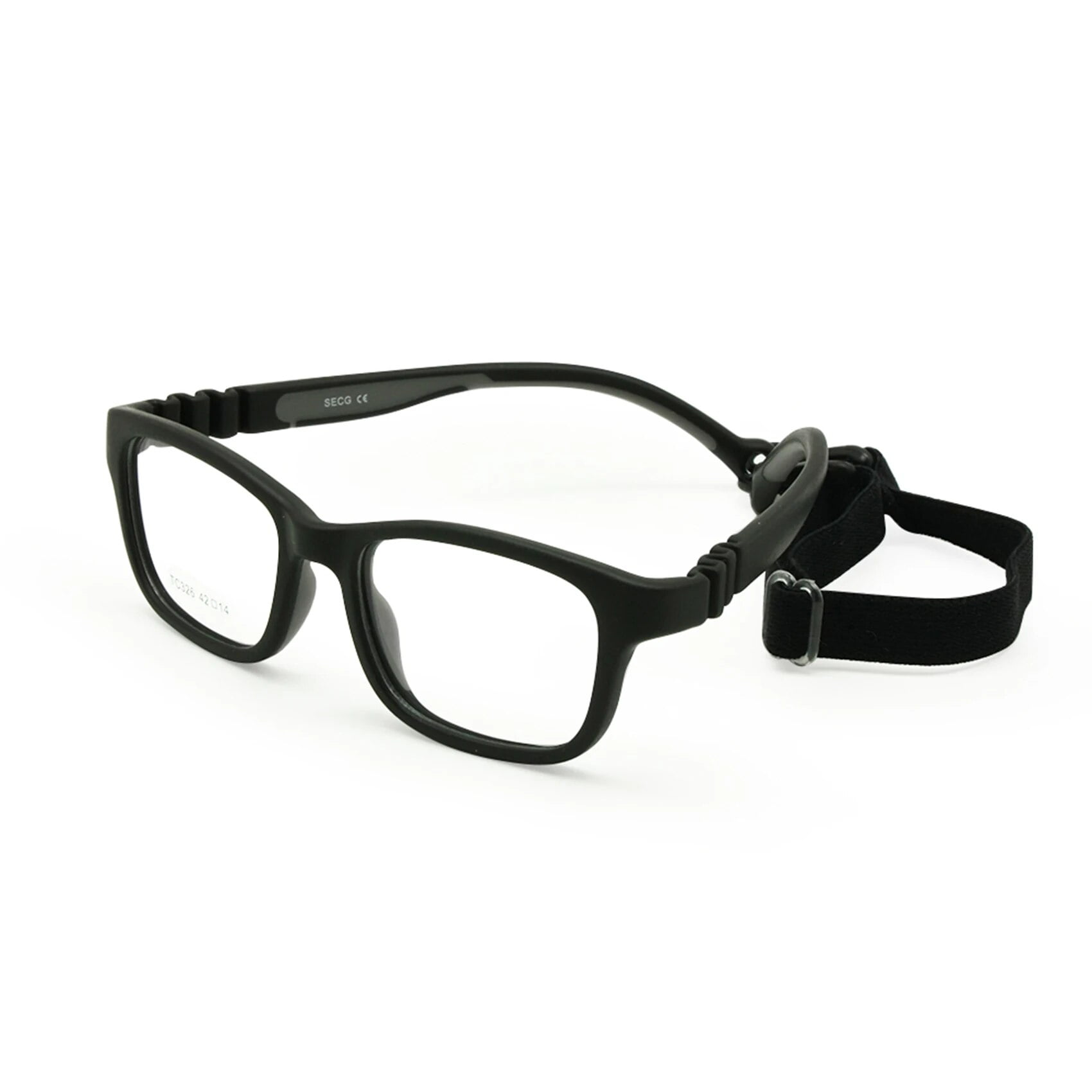 EnzoDate Children Optical Glasses Frame Size 42/14 with Strap, No Screw ...