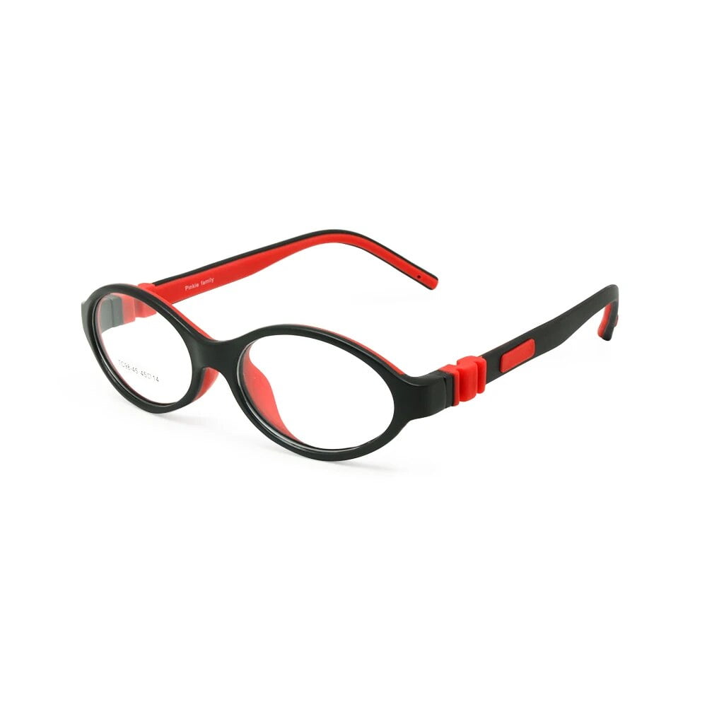 EnzoDate Glasses Frame Silicone Size 45mm No Screw Safe Flexible ...