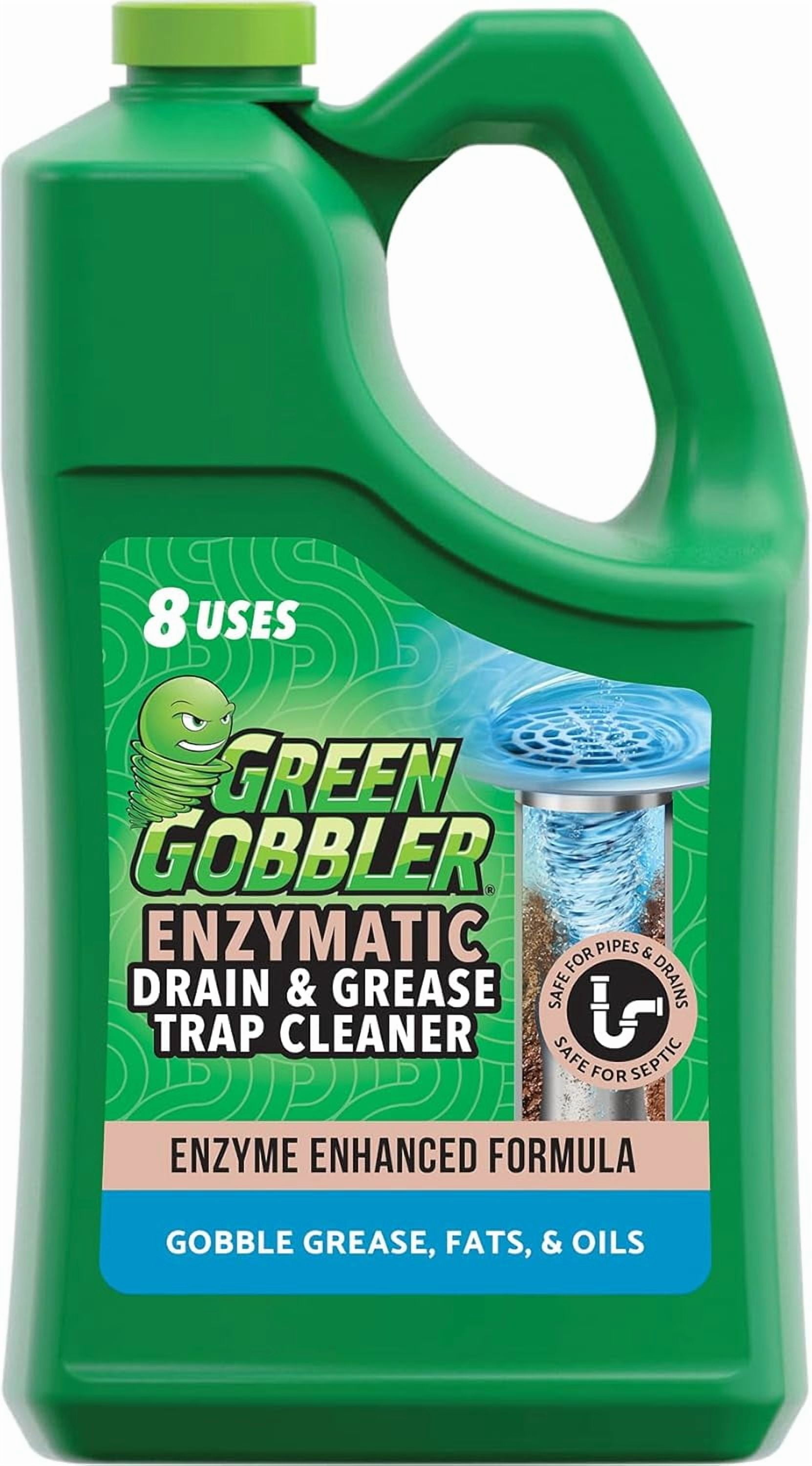 Enzyme Drain Cleaner | Controls Foul Odors & Breaks Down Grease, Paper ...