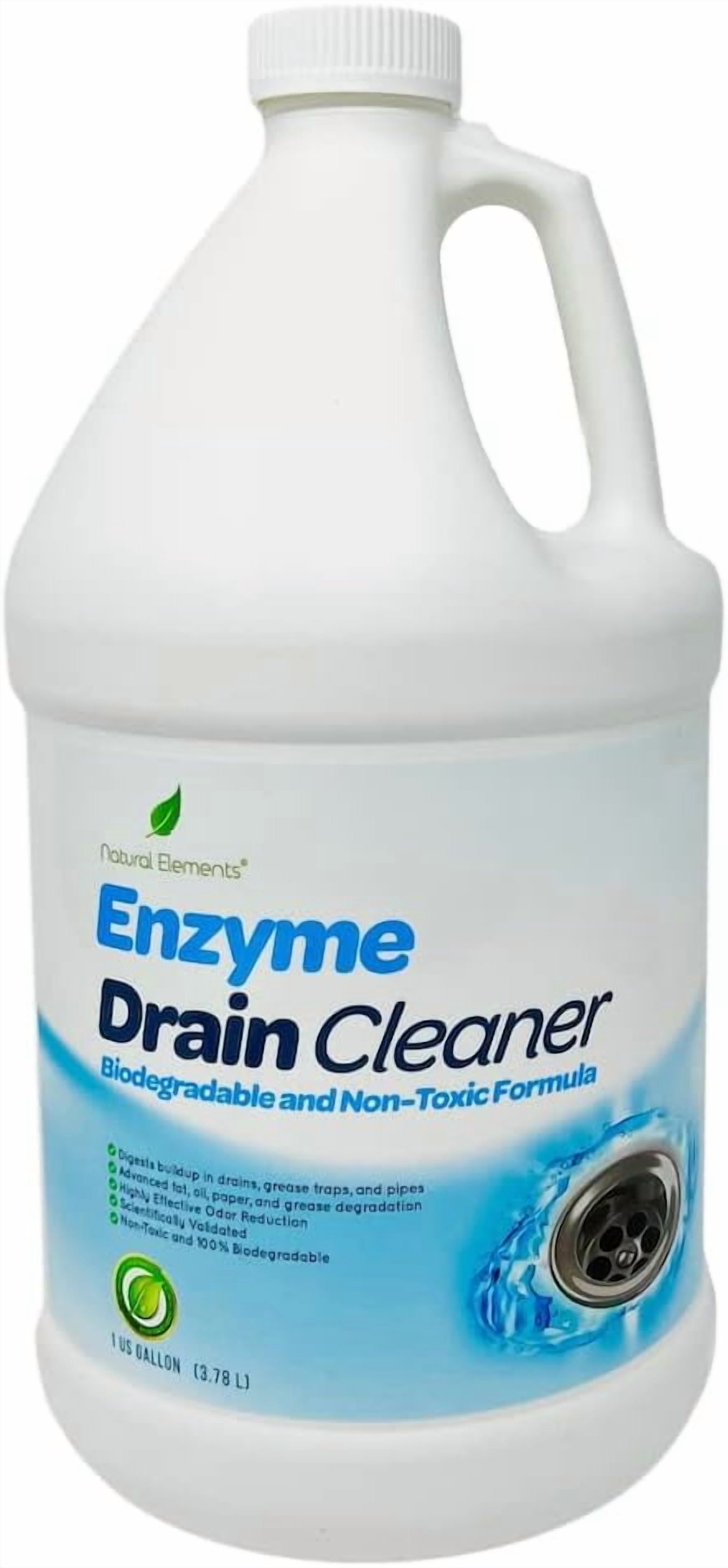Enzyme Drain Cleaner | Digest Grease, Fats, and Paper Buildup in Drains ...