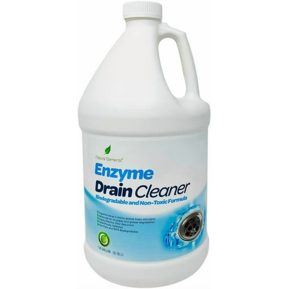 Enzyme Drain Cleaner | Digest Grease, Fats, and Paper Buildup in Drains ...