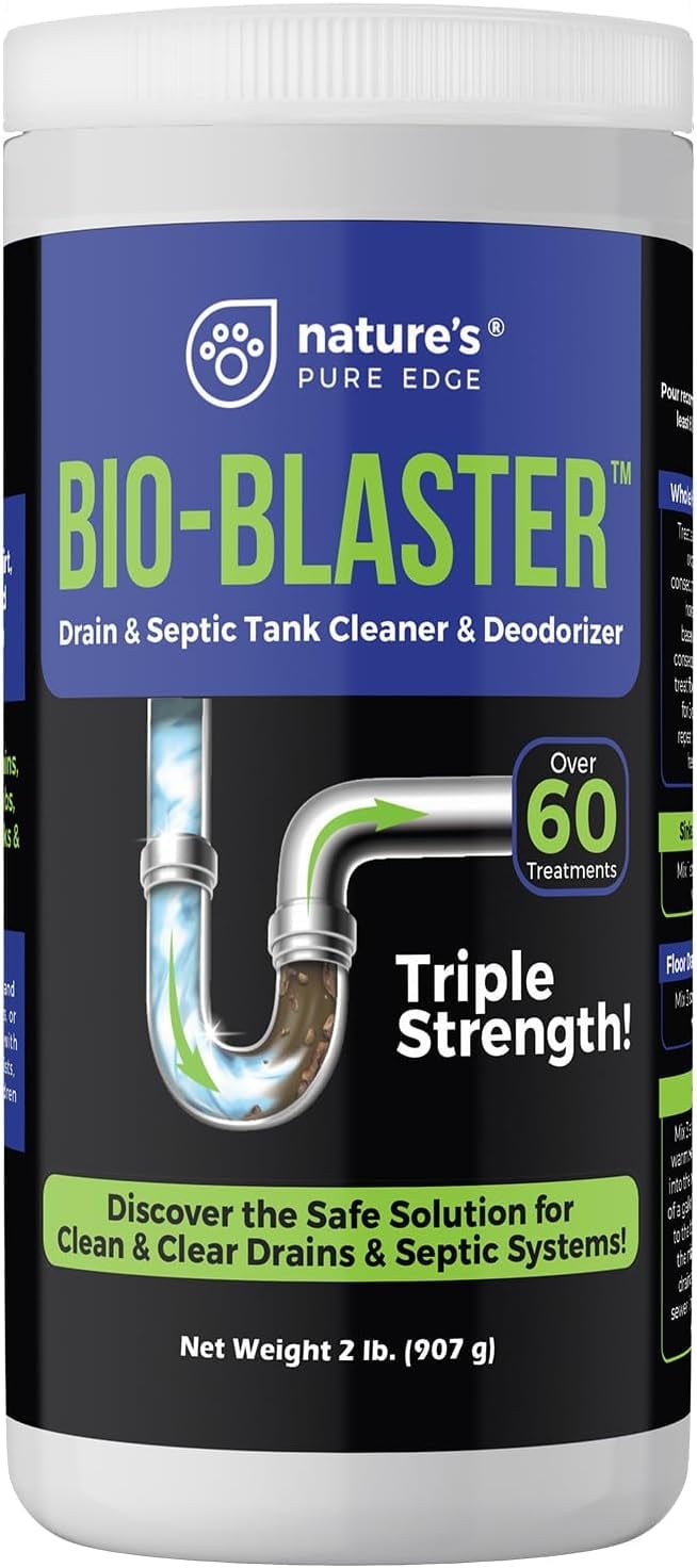 Enzyme Drain and Septic Cleaner and Friendly Bacteria Booster. Extra ...