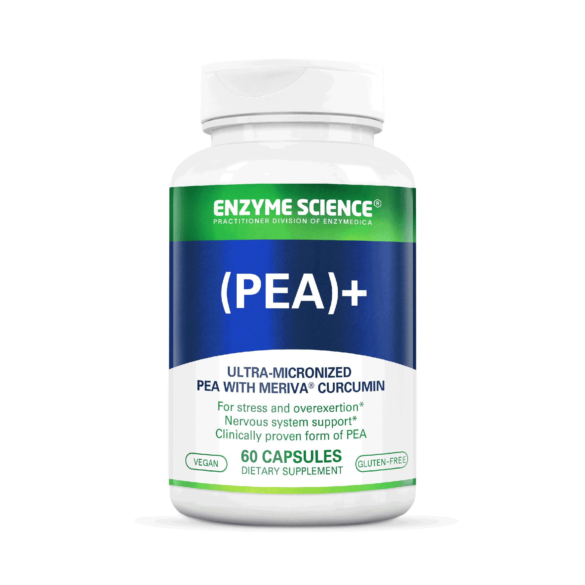 Enzyme Science™ (Pea)+ All-Natural Meriva Curcumin Supplement, 60 ...