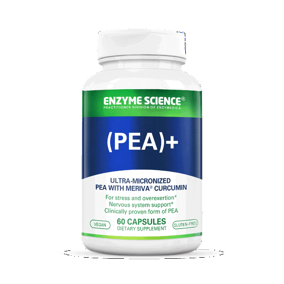 Enzyme Science™ (Pea)+ All-Natural Meriva Curcumin Supplement, 60 ...