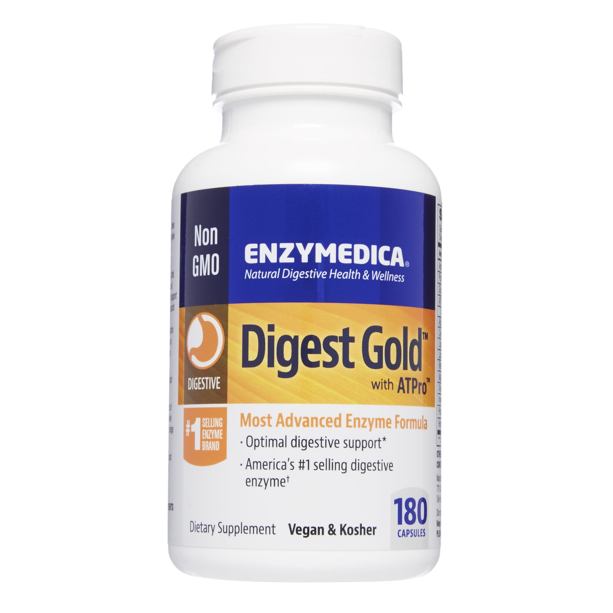 Enzymedica, Digest Gold with ATPro, Daily Digestive Support Supplement ...