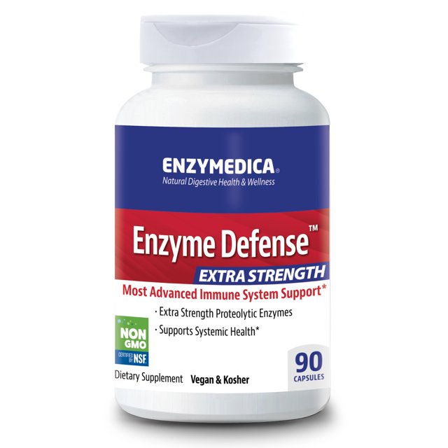 Enzymedica Enzyme Defense Extra Strength 90 Caps - Walmart.com