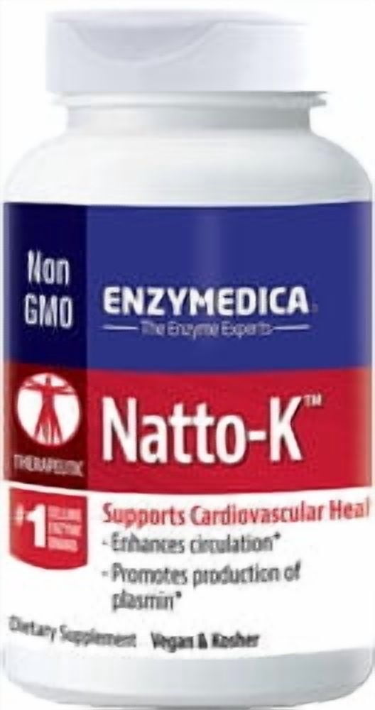 Enzymedica, Natto-K, Enzyme Supplement to Support Cardiovascular Health ...