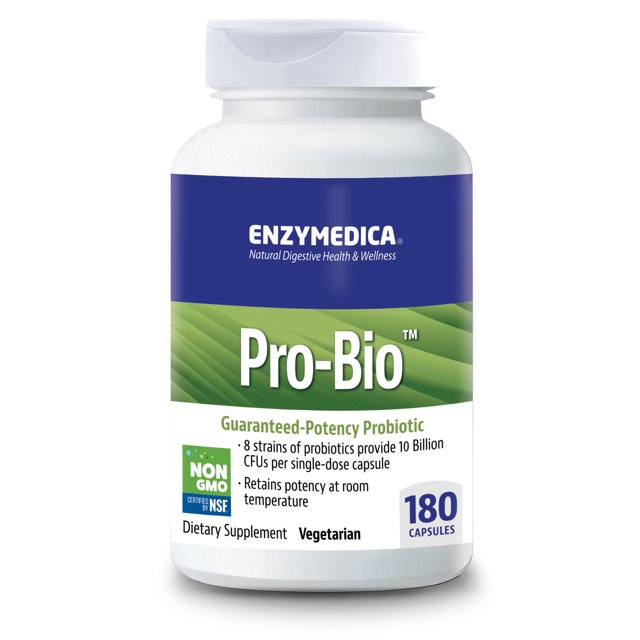 Enzymedica, Pro-Bio, Shelf-Stable Probiotic Supplement to Support ...