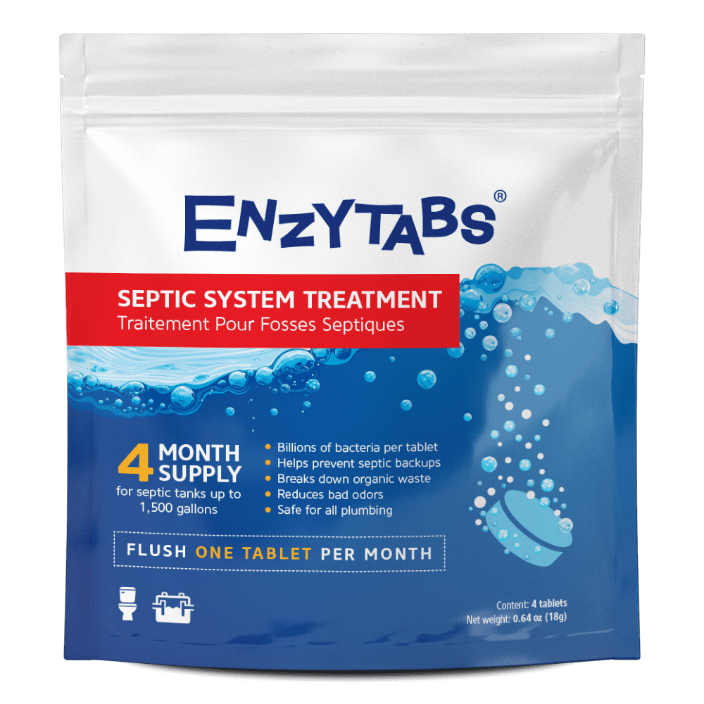 Enzytabs Septic Tank System Treatment, Billions of Enzyme Producing ...