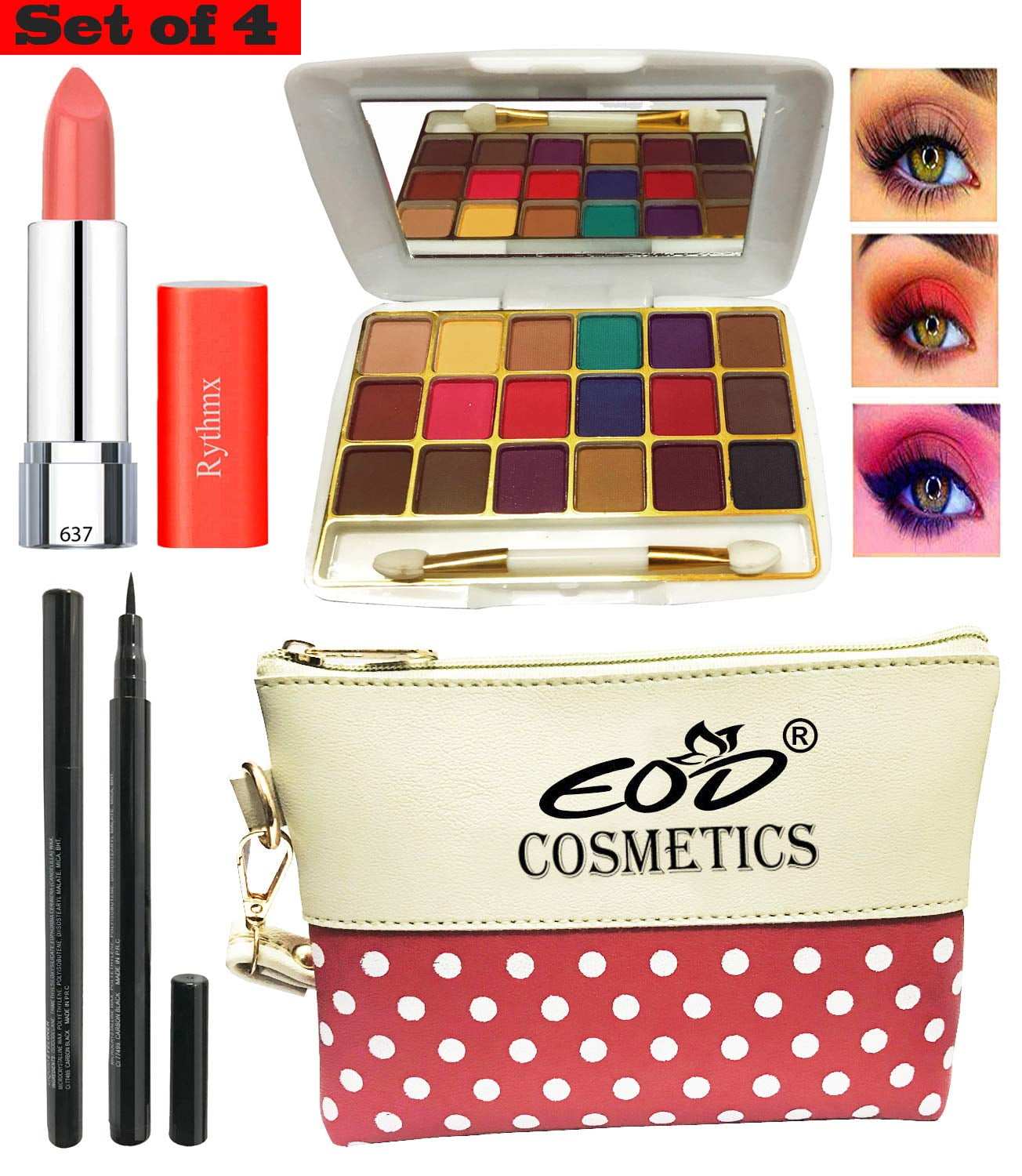 Eod New Makeup Combo Set A7 4 Pcs - Walmart.com