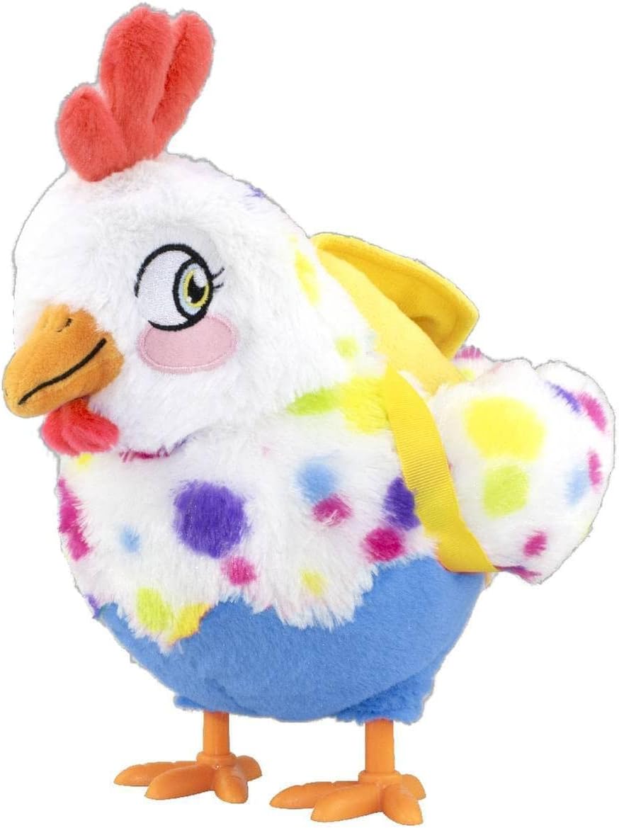 Eolo Party Pets Roxanne The Dancing Chicken Electronic Plush | Blue ...