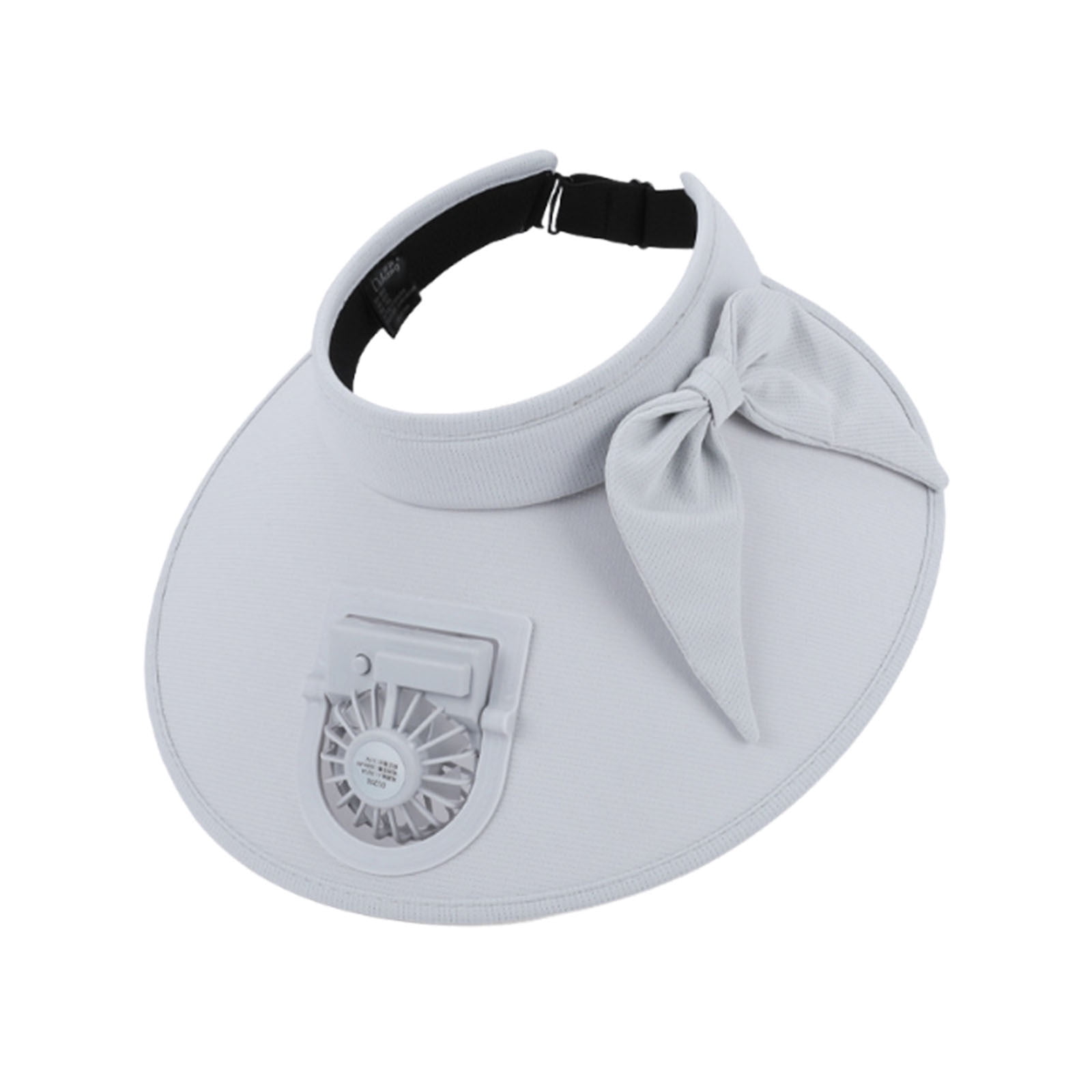 Eolstice 360-Degree Cooling Fan Sun Visor Hat, Hollow Brim Design For ...