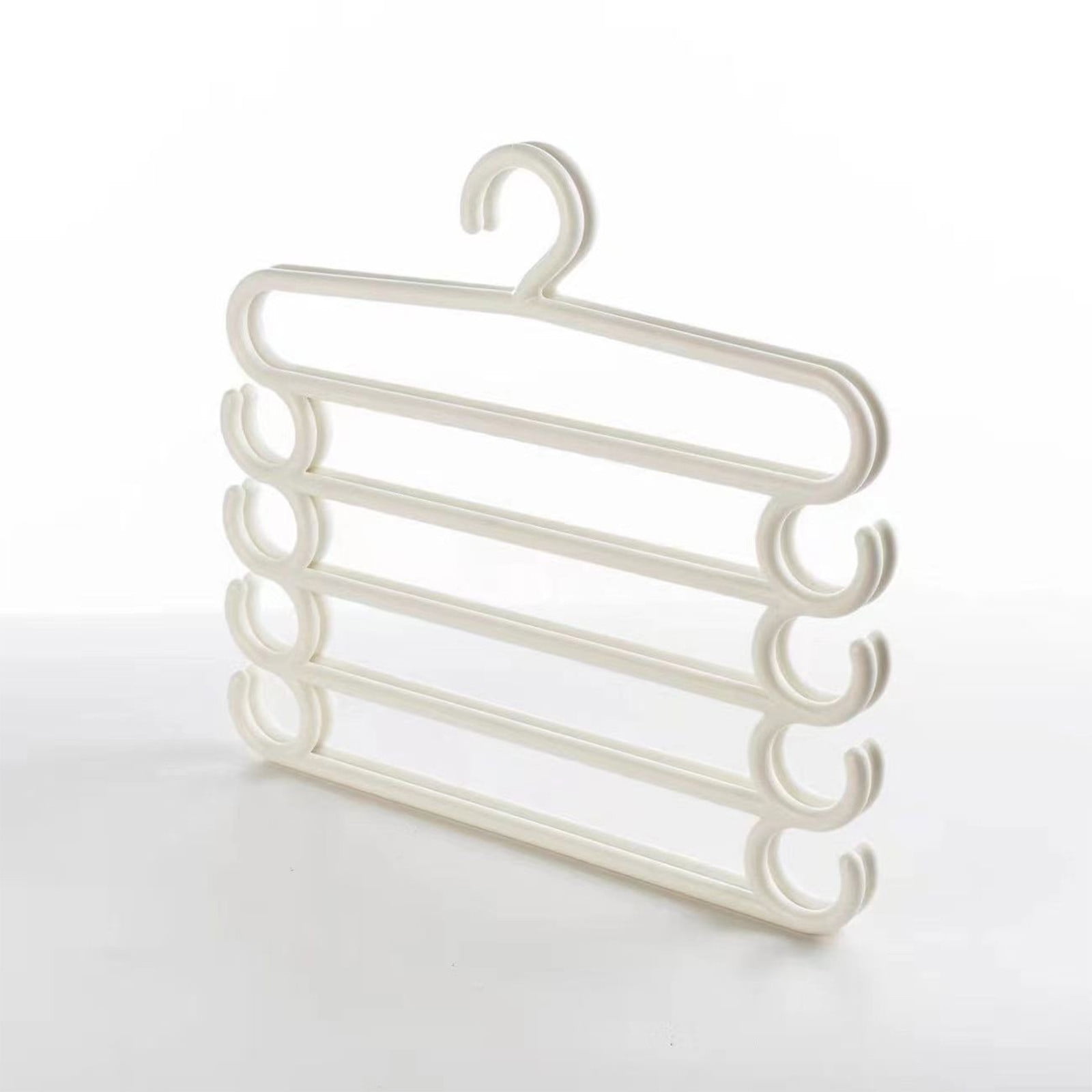 Eolstice 5 Tier Hanging Pants Rack For Closet Organization, Multi Layer ...