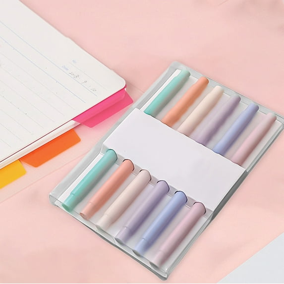 Eolstice The 6 Pack Of Double Ended, Soft Brush Highlighters Set ...