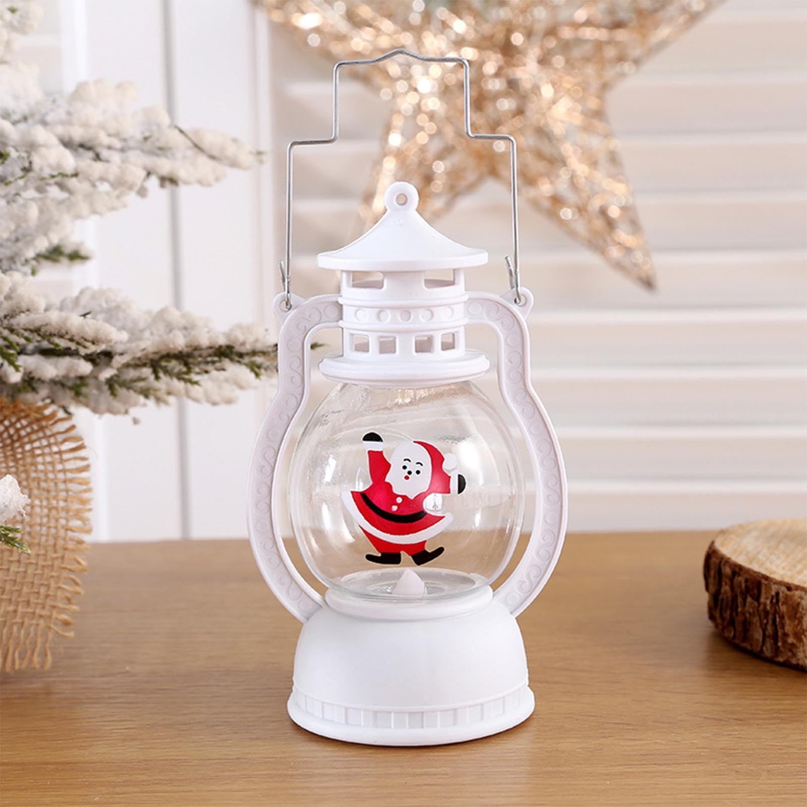 Eolstice Christmas Decoration Nightlight, Santa Claus Plastic LED ...