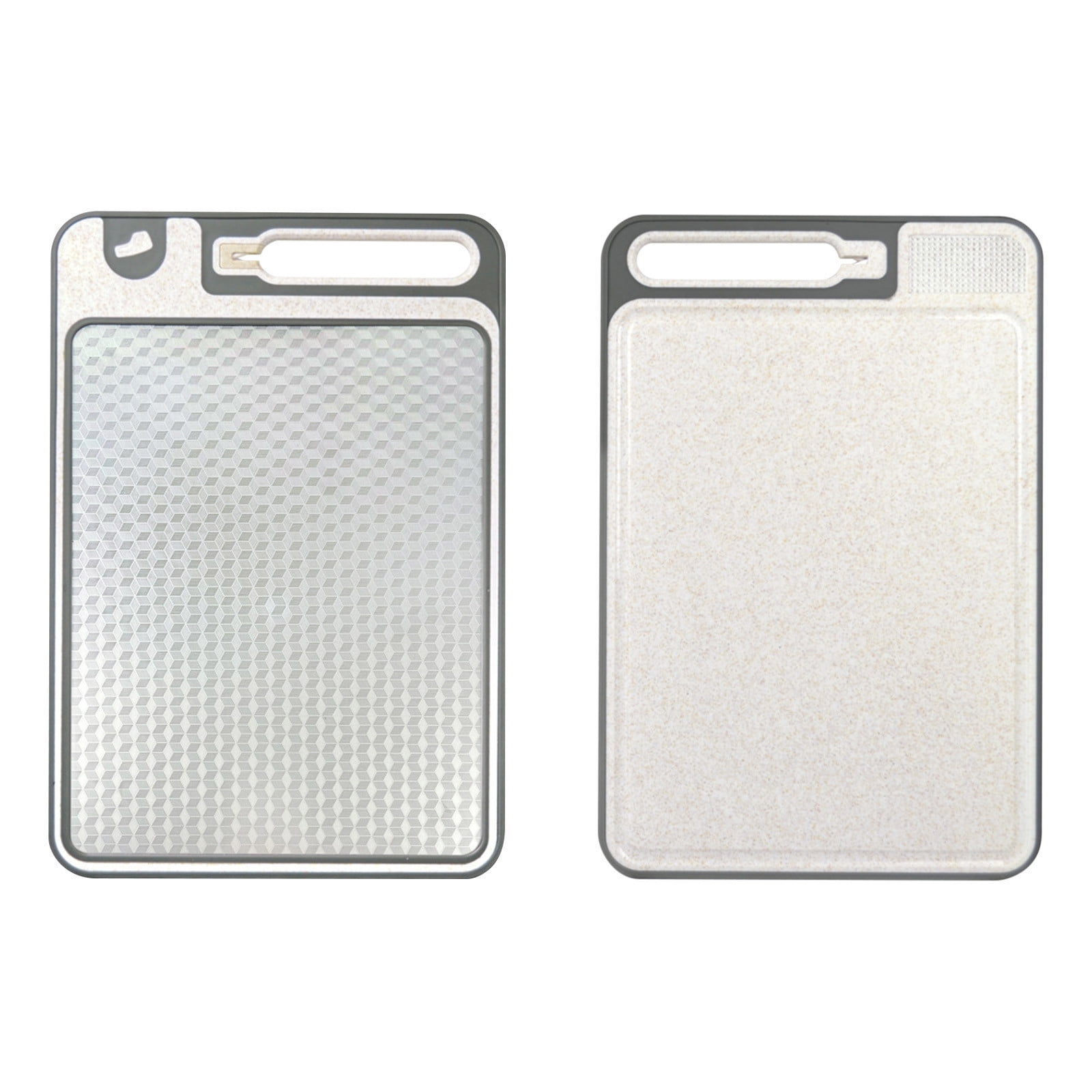 Eolstice Dual Surface Stainless Steel Cutting Board, Reversible ...