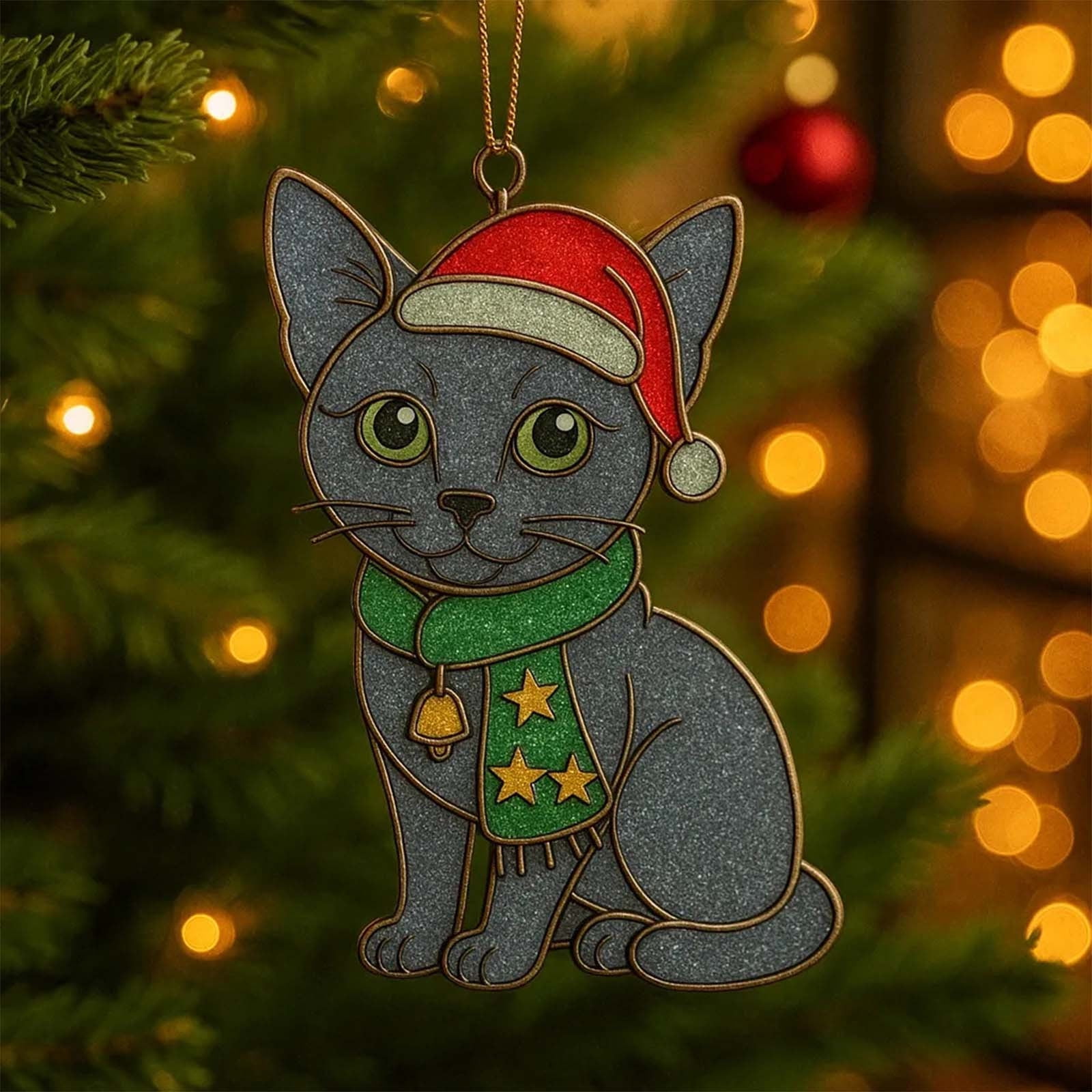 Eolstice Embracing Animals Ornament, Acrylic Flat Pendant, Day Party ...