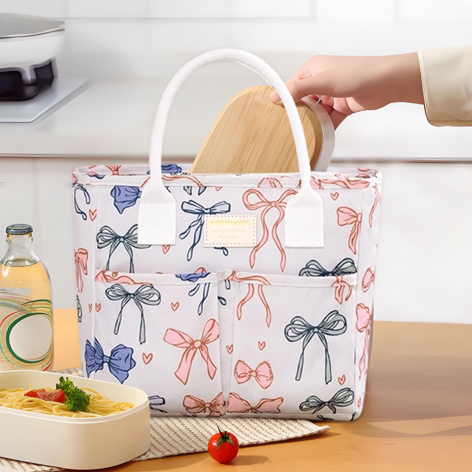 Eolstice Handheld Insulated Lunch Bag, Lunchbox Bag for Office Workers ...