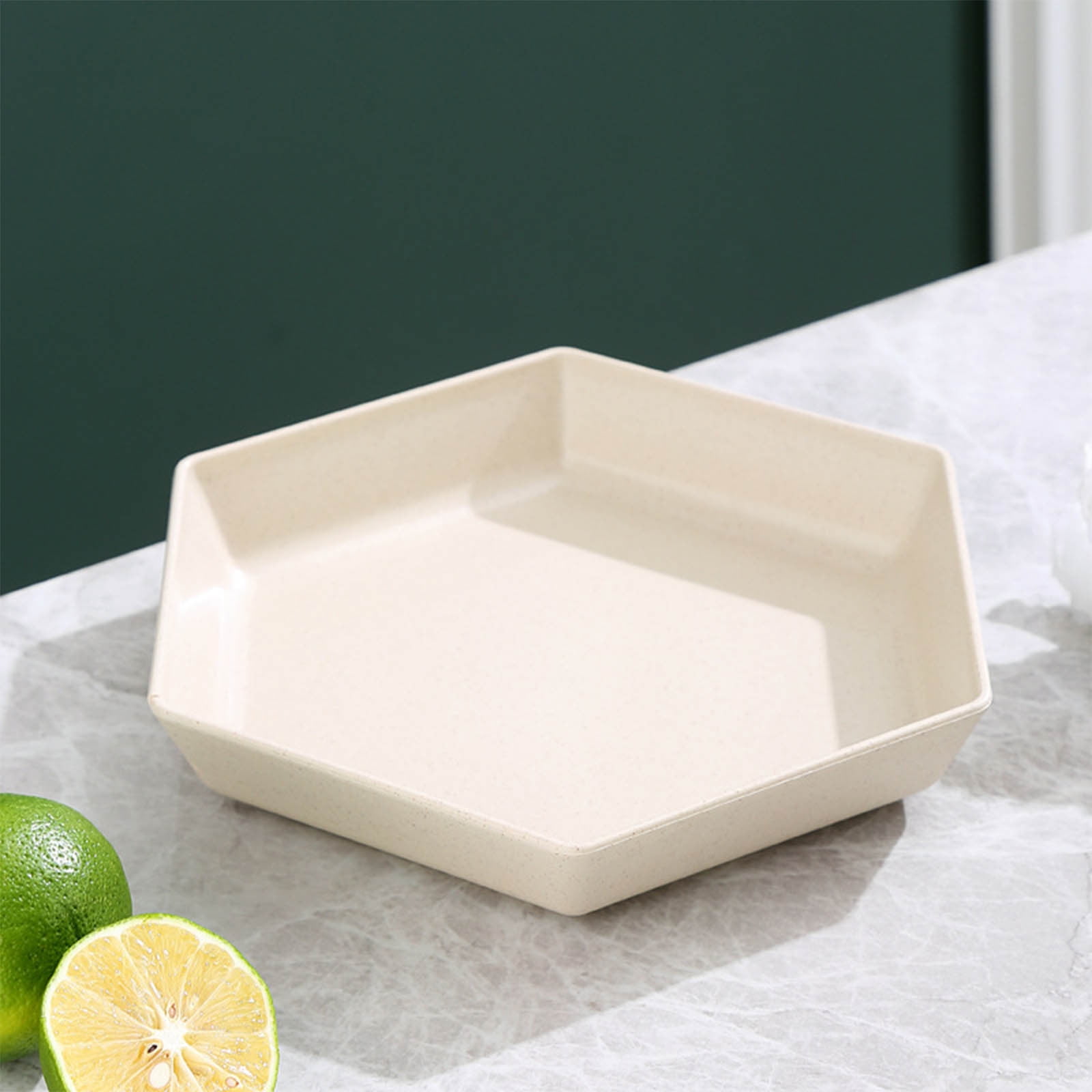 Eolstice Hexagonal Shape Serving Tray, Large Fruit Candy Display ...