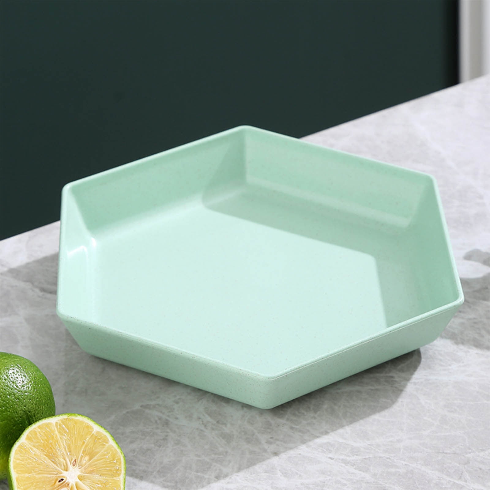Eolstice Hexagonal Shape Serving Tray, Large Fruit Candy Display ...