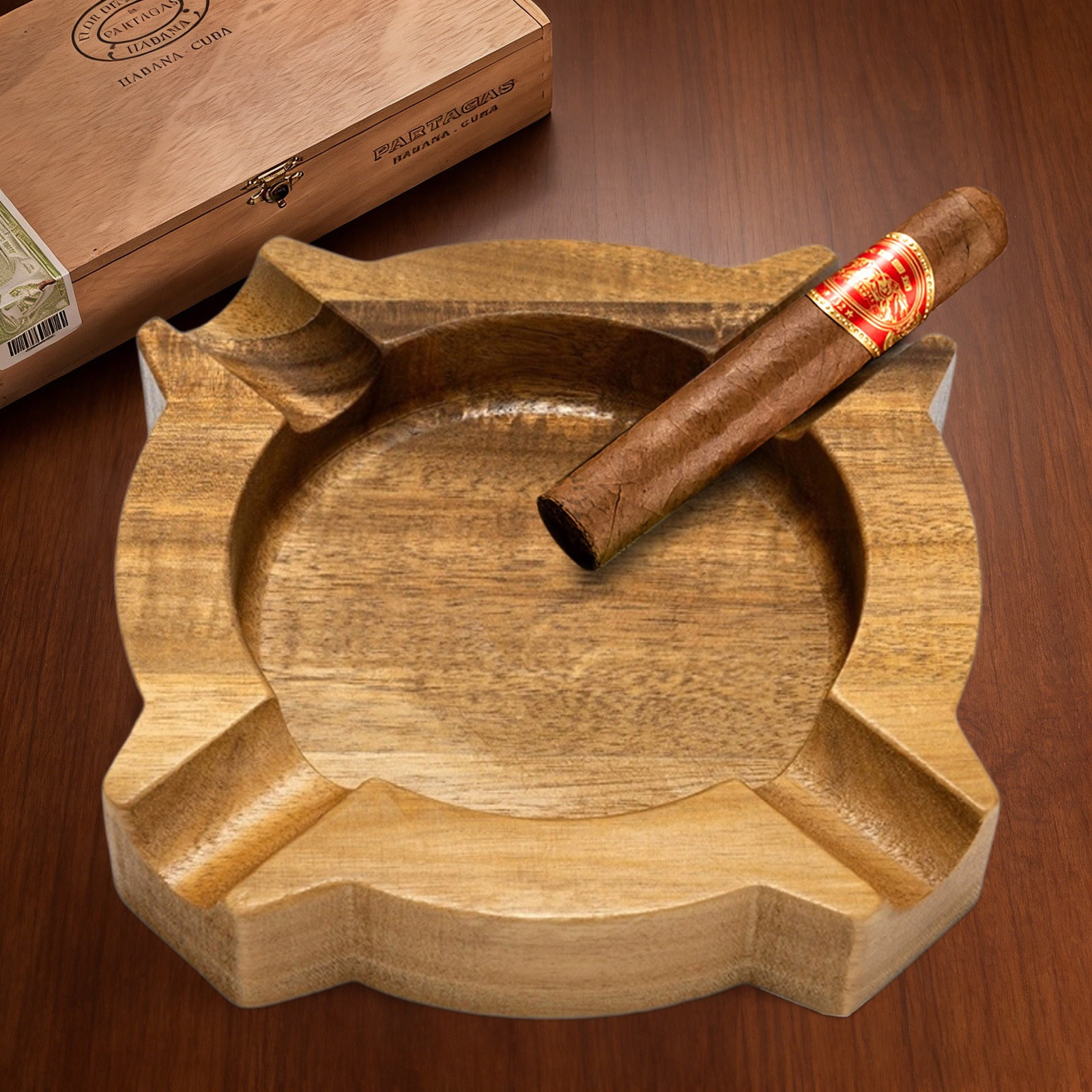 Eolstice Home Ashtray, Personalized Walnut Ashtray, Outdoor Patio ...